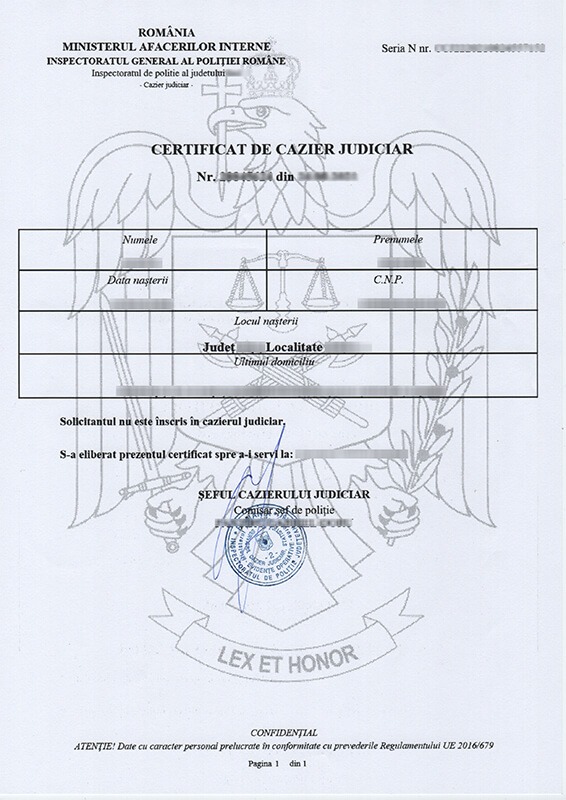 Cazier judiciar online - Eliberare cazier rapid și fără deplasări